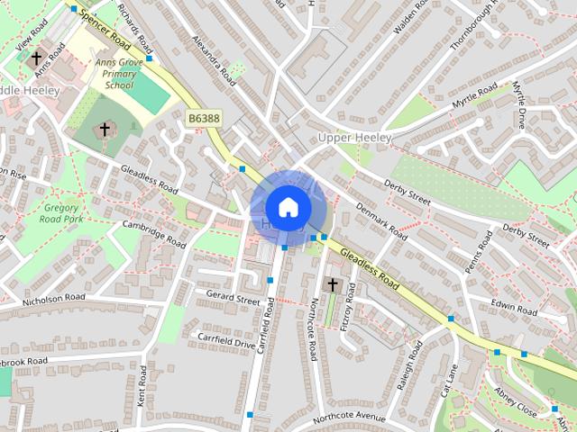 Gleadless Road, Sheffield, S2