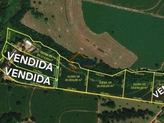 GLEBAS COM NASCENTES, RIBEIRÃO E BOA TOPOGRAFIA