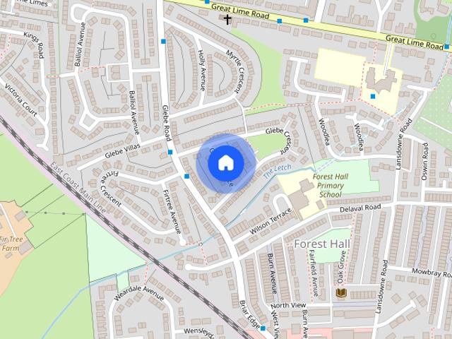 Glebe Terrace, Forest Hall, Newcastle upon Tyne, Tyne and Wear, NE12 7JS