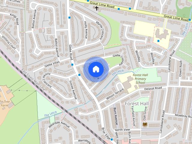 Glebe Terrace, Forest Hall, Newcastle upon Tyne, Tyne and Wear, NE12 7JS