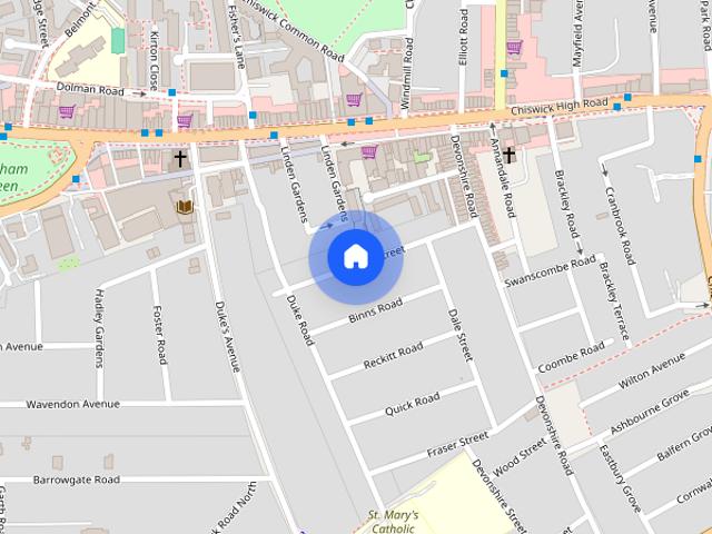Glebe Street, Chiswick, London, W4