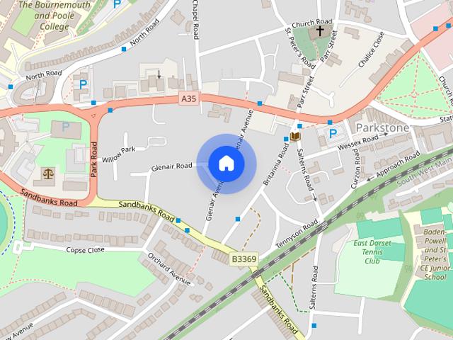 Glenair Avenue, Ashley Cross