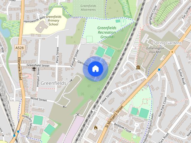 Glendower Court, Greenfields, Shrewsbury