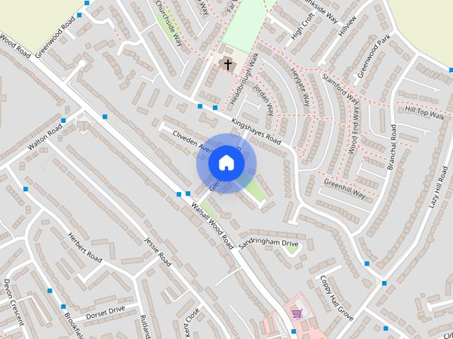 Glendower Road, Walsall, WS9