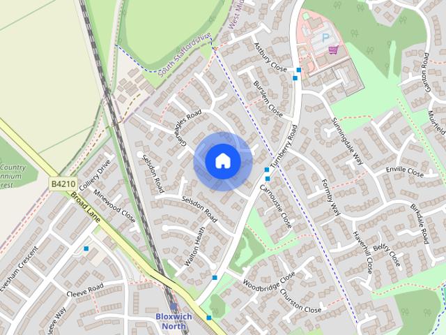 Gleneagles Road, Bloxwich, Walsall WS3 3UJ