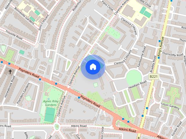 Ground Floor, 3 Bedroom Ruskin at Bruce House at Clapham Park
