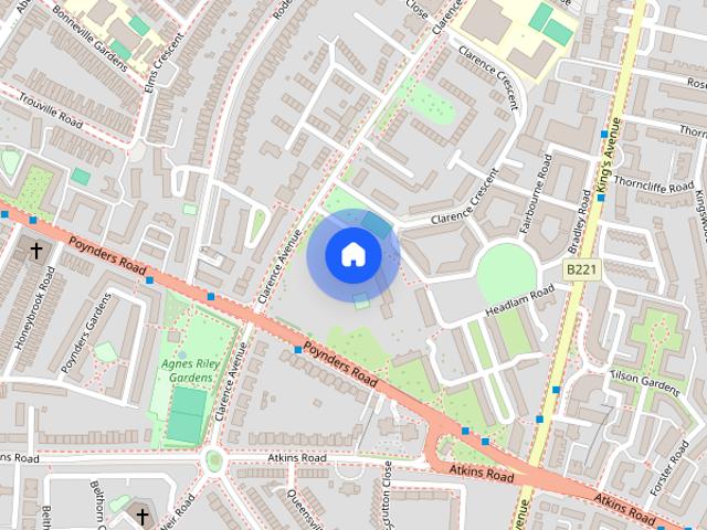 Ground Floor, 2 Bedroom Patmore at Riley House in Clapham Park