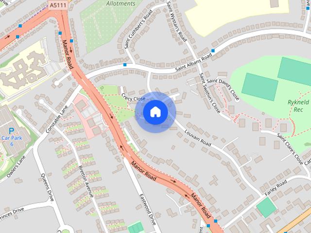 Ground Floor Flat, St. Quentin Close, Littleover, Derby
