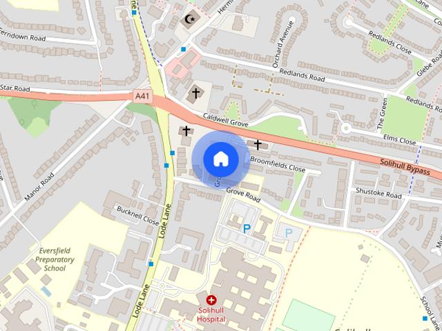 Grove Avenue, Solihull, West Midlands, B91