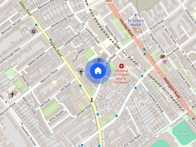 Grove End Gardens, Grove End Road, London NW8