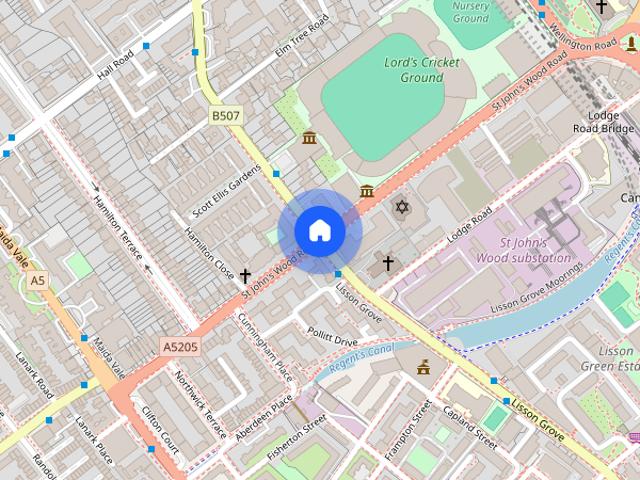 Grove End Gardens, Grove End Road, St John's Wood, London, NW8