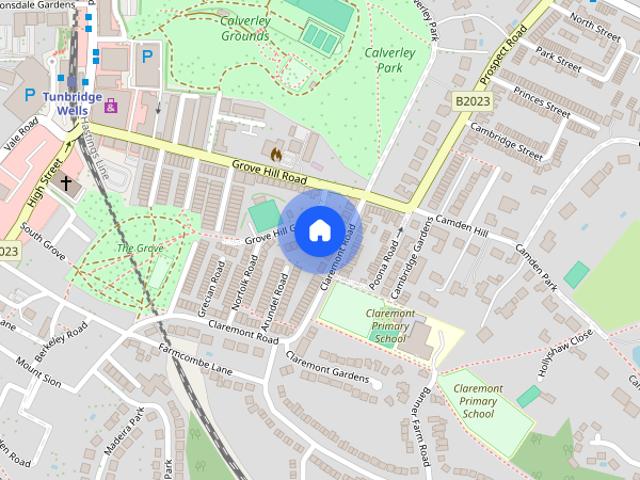 Grove Hill Gardens, Tunbridge wells, TN1