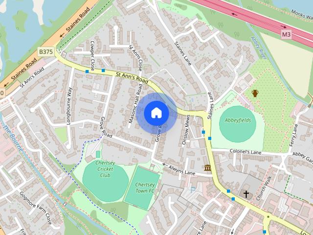 Grove Road, Chertsey, Surrey, KT16