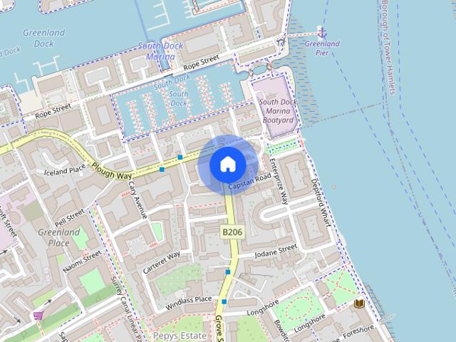 Grove Street, Surrey Quays, London