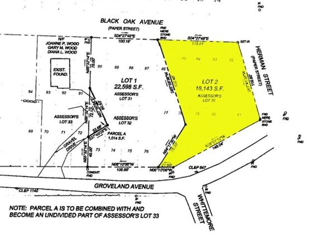Groveland Ave, Putnam, Plot For Sale