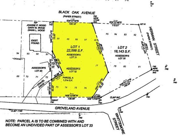 Groveland Ave, Putnam, Plot For Sale
