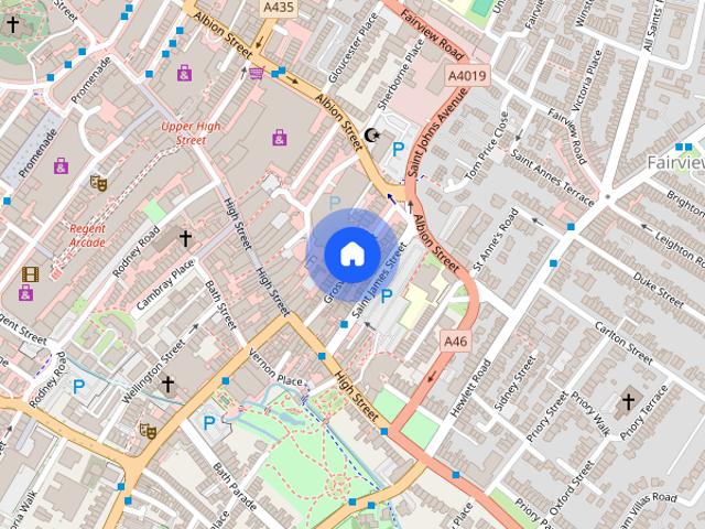 Grosvenor Street, Cheltenham, Gloucestershire, GL52
