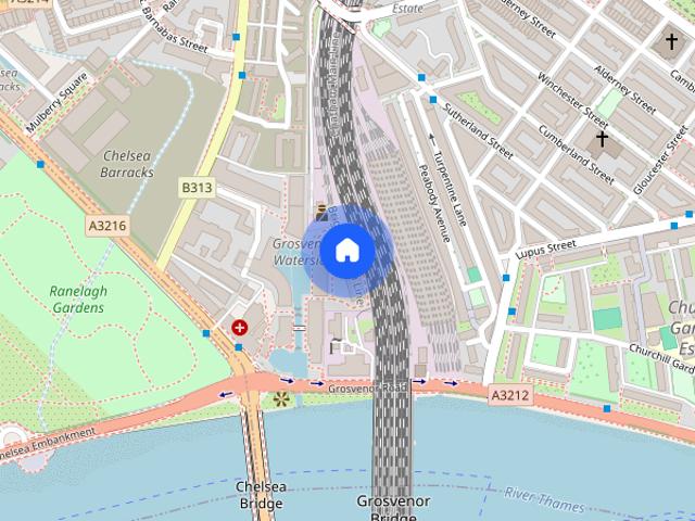 Grosvenor Waterside, Chelsea, London, SW1W