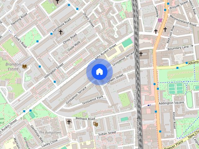 Grosvenor Terrace, Camberwell, Elephant & Castle, Brixton, Peckham, SE5