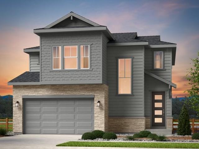 Gray Plan The Aurora Highlands Town Collection Community
