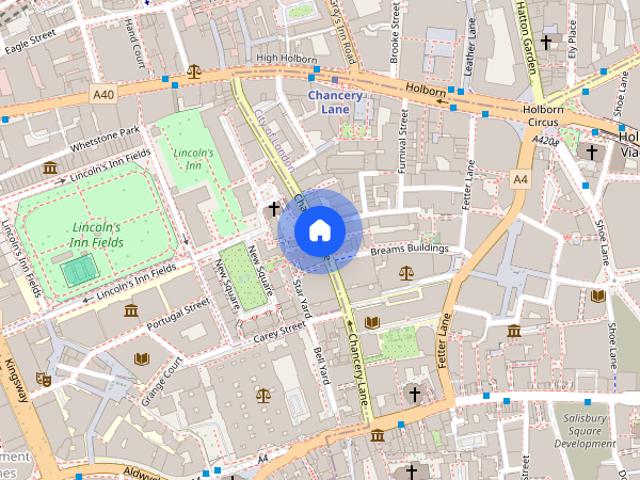 Grays Inn Road, Holborn / Chancery Lane WC1X