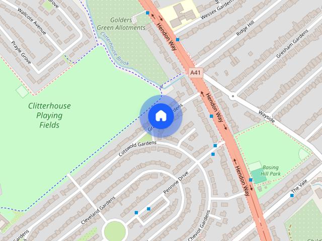 Grampian Gardens, Cricklewood, NW2