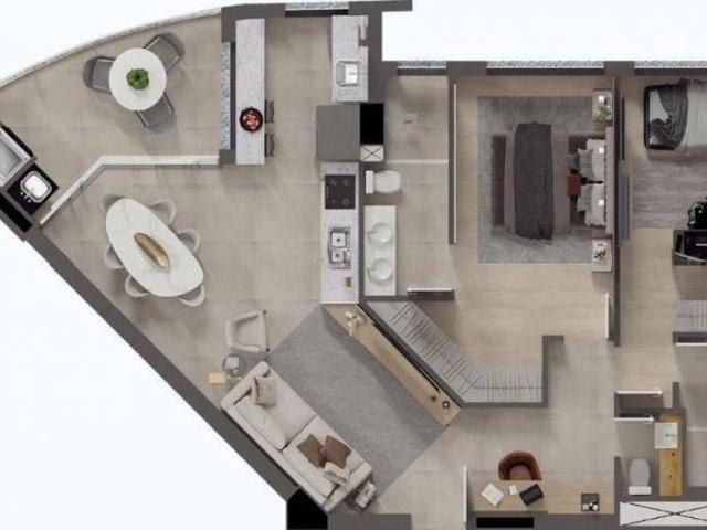 Gran Solare Apto 100m² 2 suítes, sacada gourmet e 1 vaga no Jd Botânico