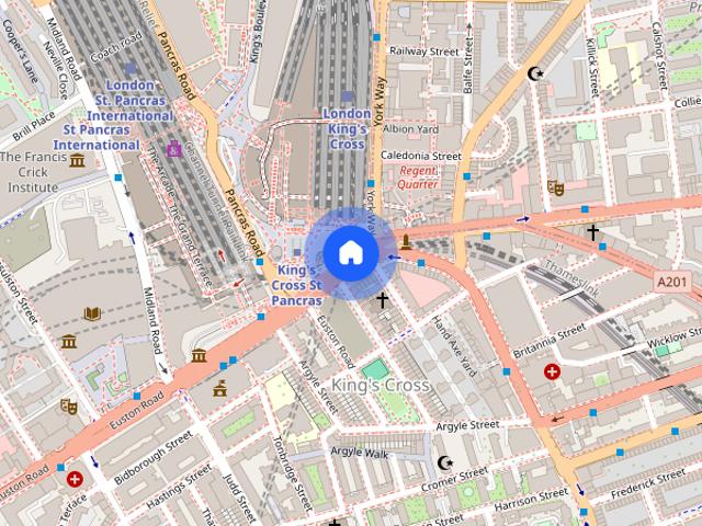 Grand Central Apartments, Kings Cross, NW1