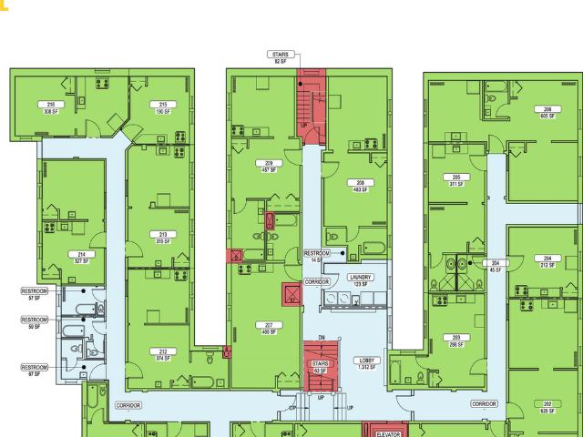 Grand Coulee Building 1 Bedroom Apartment for Rent at 106 S Cedar St, Spokane, WA 99201 Riverside