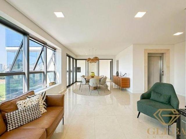 Grand Palais apartamento de alto padrão à venda em Londrina Gleba Palhano: 3 suítes e elevador priva