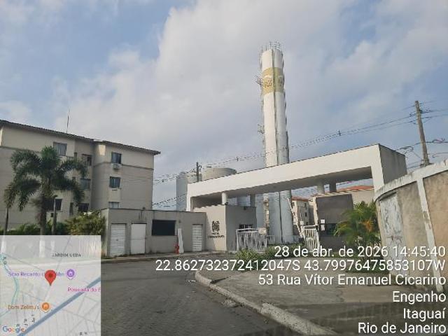 Grande chance — Apartamento no 1 Distrito, Itaguai RJ, Apto 303, 2 quartos, 1 vaga, 47,19m² | Leilão