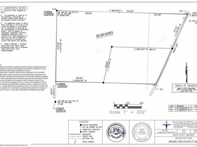 Grant 75, Sheridan, AR 72150