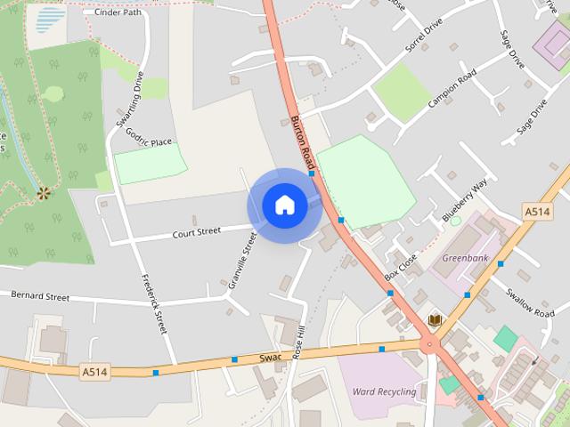 Granville Street, Woodville, Swadlincote, Derbyshire, DE11