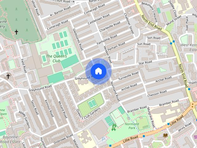 Greyhound Road, West Kensington, London, W6