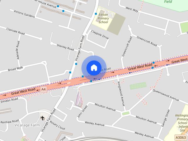 Great West Road, Hounslow, Middlesex, TW5