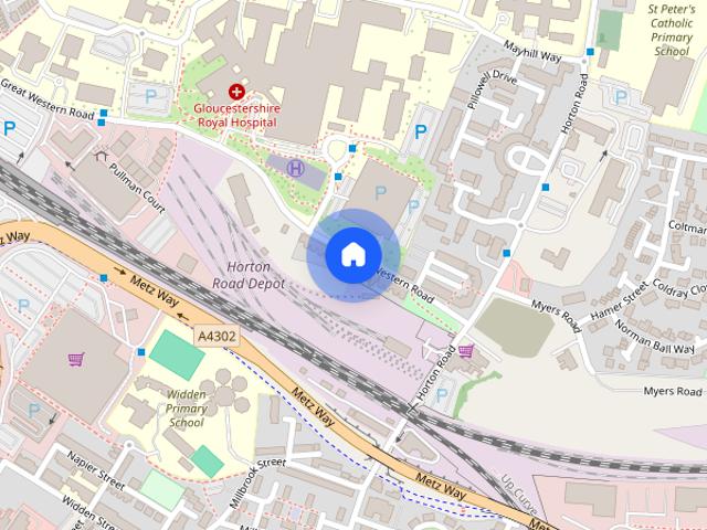 Great Western Road, Gloucester, GL1
