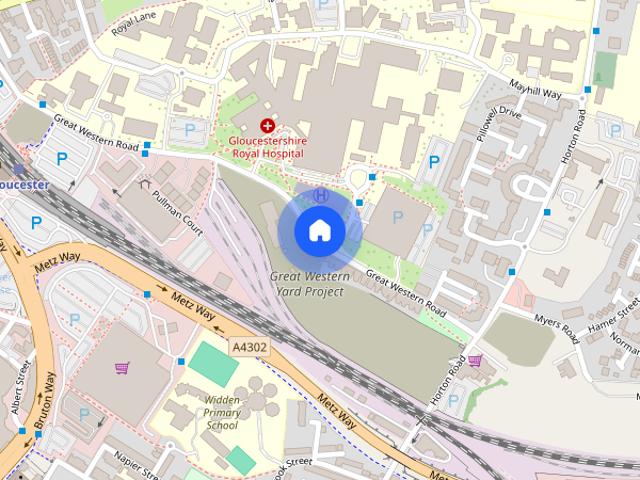 Great Western Road, Gloucester, Gloucestershire, GL1