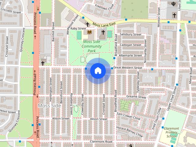 Great Western Street, M14 4SN