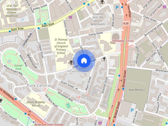 Great Colmore Street, Birmingham, West Midlands, B15