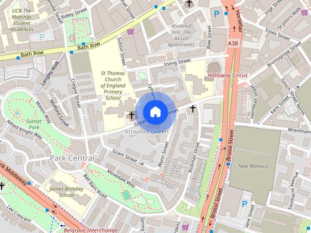 Great Colmore Street, Birmingham, West Midlands, B15