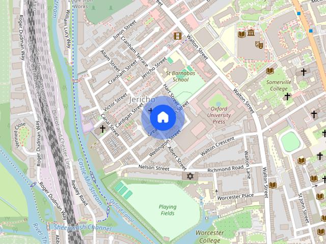 Great Clarendon Street, Oxford, Oxfordshire, OX2