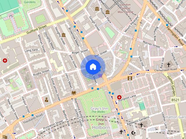 Great James Street, Bloomsbury, WC1N