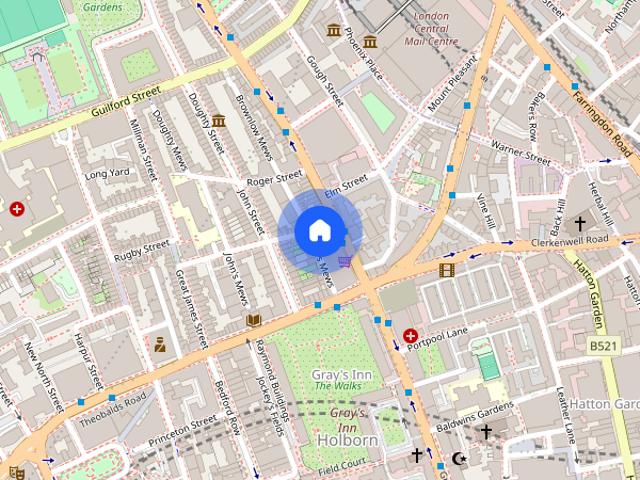 Great James Street, Bloomsbury, WC1N