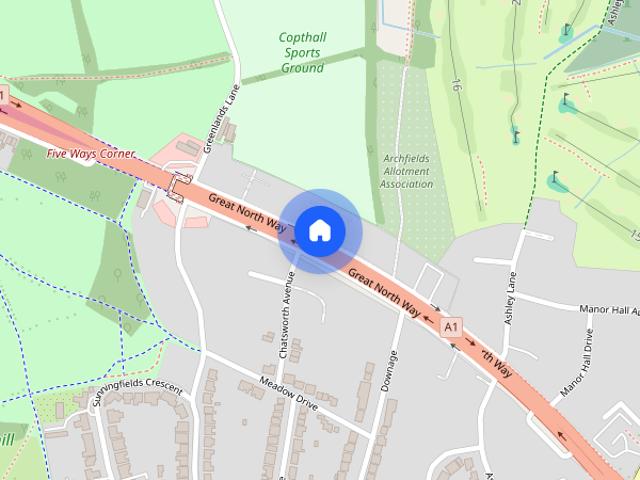Great North Way, London, NW4