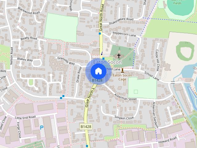 Great North Road, Eaton Socon, St. Neots