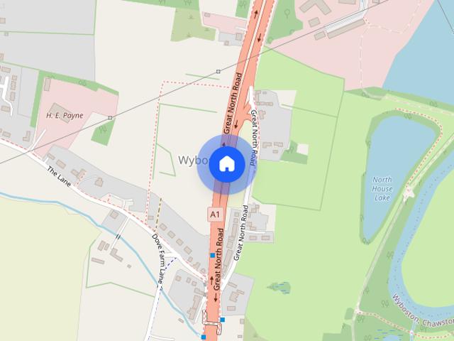 Great North Road, Wyboston, MK44