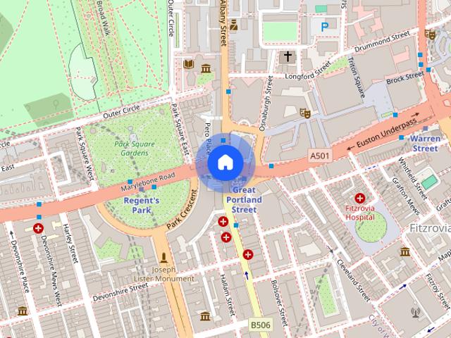 Great Portland Street, Marylebone