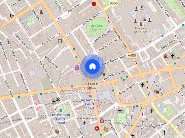 Great Russell Street, Holborn, WC1B