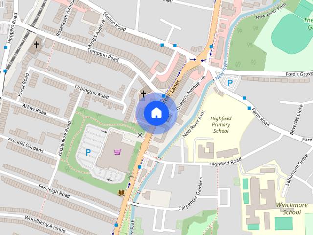 Green Lanes, Winchmore Hill, London N21