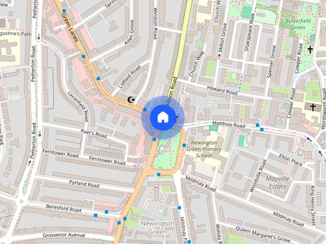 Green Lanes, Newington Green, N16